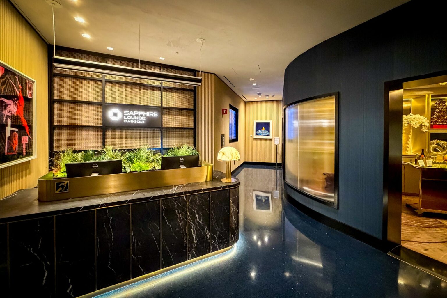 First look inside Chase’s new Sapphire Lounge in Las Vegas — complete ...